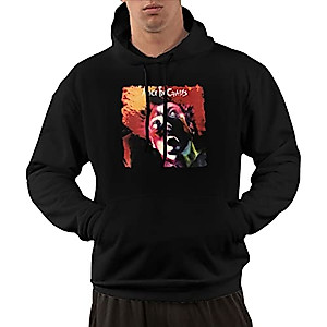 Alice Rock In Music Chains Band Jar Of Flies Hoodie Men Sweatshirts Trendy Pullover Sweatshirt Long Sleeve Hooded For Teens Men Youth Black 3x-Large