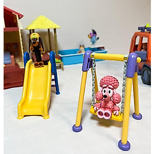 Bluey New 2023 Ultimate Mega Set | 40 Piece 4 Sets in one mega playset | Complete & Extended Heeler Family & Friends 14 Character Figures