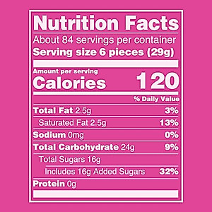 STARBURST FaveREDS Chewy Candy Bulk Pack, Full Size, 2.07 oz (Pack of 24)