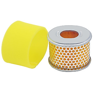 Fullas GX270 Air Filter Compatible with Honda GX240 GX270 8HP 9HP Engine Air Filter Plus Foam, 17210-ZE2-505 Air Filter Replace 17210-ZE2-515, 17210-ZE2-822, 17210-ZE2-821, 17210-ZE2-882 4 Pack