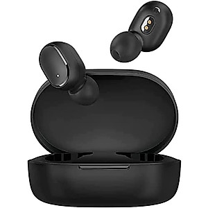 Xiaomi Redmi Buds Essential Wireless Earbuds, Bluetooth 5.2 Low Latency Gaming Headphones Stereo Earphones in Ear Touch Control Headset with Mic Deep Bass for Sport, Gaming and Running, Black