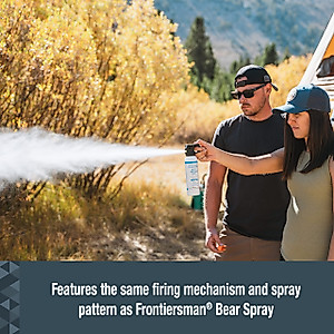 SABRE Frontiersman Practice Bear Spray, 7.9 oz Inert Canister, Practice Before You Go, Realistic Canister Increases Familiarity and Confidence in Use
