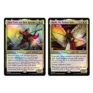 Magic: The Gathering March of the Machine Commander Deck - Divine Convocation (100-Card Deck, 10 Planechase cards, Collector Booster Sample Pack + Accessories)