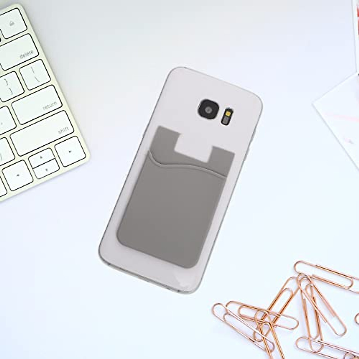 UKCOCO Phone Wallet Phone Wallet Phone Wallet Cell Phone Wallet 3pcs Single Layer Single Cards Bags Cards Cover Cards Purse Cards Covers Silicone Phone Wallet Cell Phone Wallet Card Holder Wallet