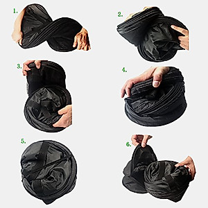 Growsun Herb Drying Rack, Hanging Mesh Drying Rack, 8 Tiers 24 inch Diameter, Large Plants Dry Rack