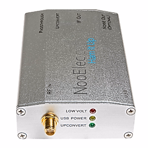 Nooelec NESDR Smart XTR HF Bundle: 300Hz-2.3GHz Software Defined Radio Set for LF/HF/UHF/VHF. Includes NESDR Smart XTR RTL-SDR, Ham It Up Plus v2 Upconverter, 3 Antennas, Balun, Adapters