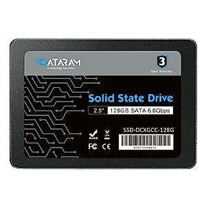 Dataram 128GB 2.5" SSD, 6.0 Gbps SATAIII Solid State Drive High Speed Read & Write