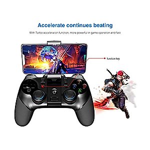 ipega-PG-9156 Wireless game Controller 4.0+2.4G Mobile phone Gamepad for Samsung Galaxy S22/21 /S20 /S10 NOTE21/20/10 VIVO Oppo Android Mobile Smartphone Tablet (Android 6.0+ Higher System)