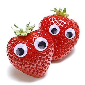 KUUQA 700 Pieces Mixed Wiggle Googly Eyes Self Adhesive Googly Eyes DIY Scrapbooking Crafts (Assorted Sizes)