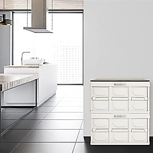 Folding Storage Box Portable Car Storage Box Car Accessory for Trunk Transporting Storage Camping (3 Pack)