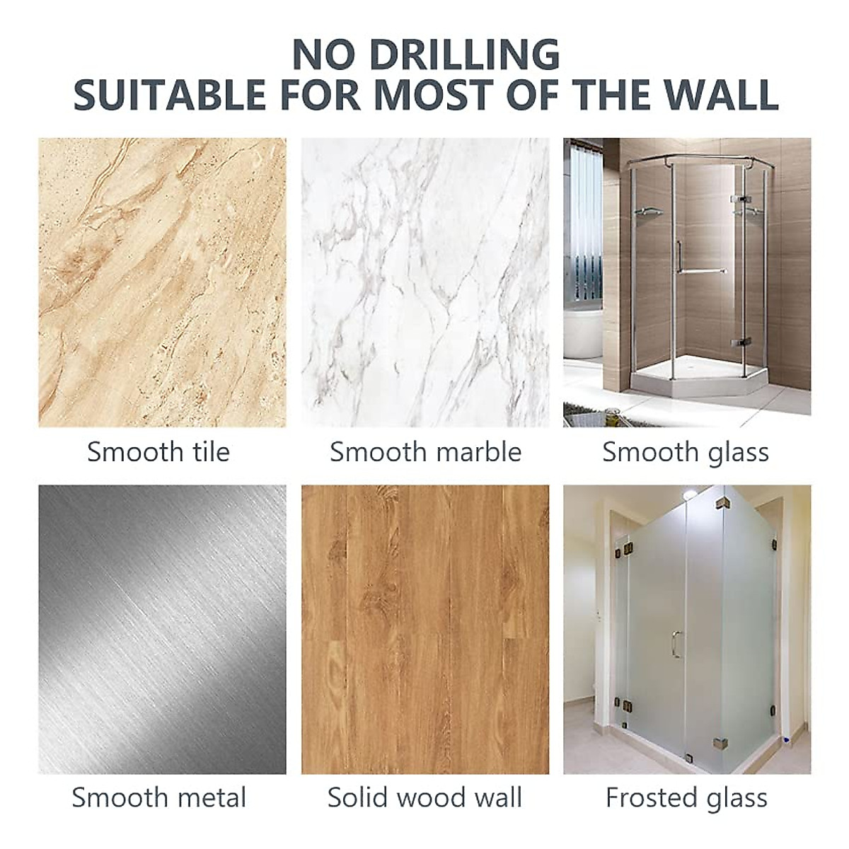 20 Pack Adhesive Hooks for Hanging Heavy Duty 22lbs Wall Hooks, Transparent Reusable Seamless Hooks, Waterproof and Rustproof Wall Hooks for Home Kitchen, Bathroom, Office