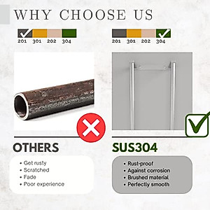 Wall Towel Racks for Bathroom, Stainless Steel Bath Towel Holder Wall Towel Organizer for Rolled Towels, Modern Small Space Bathroom Towel Storage, Towel Rack Wall Mounted Towel Shelf (Silver)