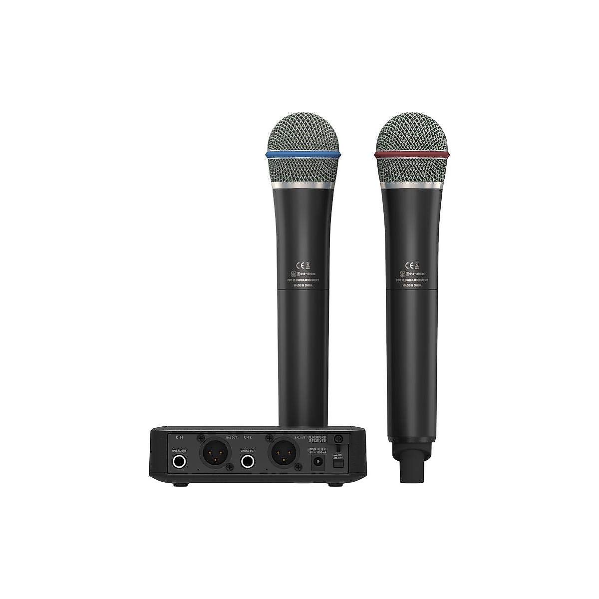 Behringer ULM302MIC Wireless Dual Handheld Microphone System