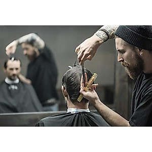 Barber Neck Strips for Hair Cutting - 475 Strips (5 Rolls) - Barber Accessories - Barber Neck Strip - Neck Strips Barber Supplies - Neck Paper for Barber (White)