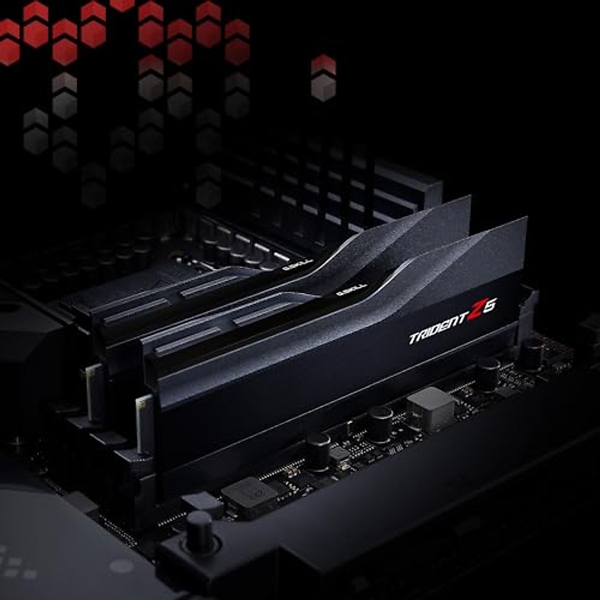 G.SKILL Trident Z5 Series (Intel XMP 3.0) DDR5 RAM 32GB (2x16GB) 6000MT/s CL36-36-36-96 1.35V Desktop Computer Memory UDIMM - Matte Black (F5-6000J3636F16GA2-TZ5K)