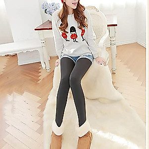 Women's Winter Warm Fleece Joggers Pants Soft and Comfortable Sweatpant Slim Fit Walk Pants(B-Grey,One Size)