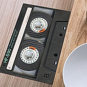 GUBIYU Music Record Black Area Rug Runner Music Carpet for Bedroom Living Room Classroom Study Playing Non-Slip Floor Mat Carpet Cool Rug Music Room Decor for Men Home Decor Rugs 23.6x35.4 Inches