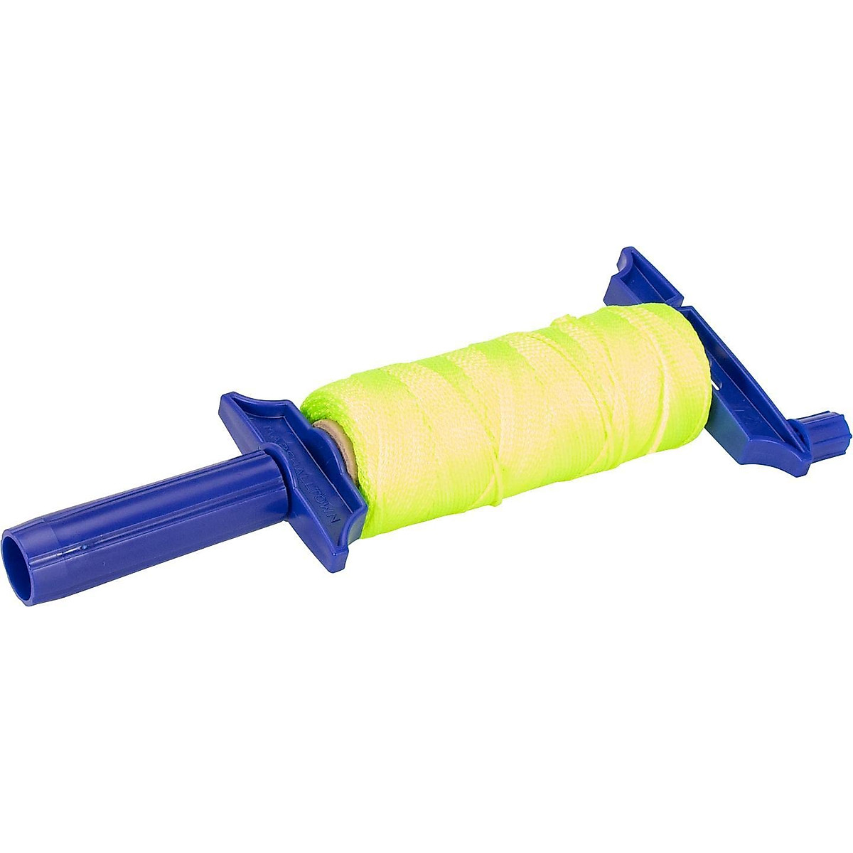 Marshalltown Mason's Line Winder, with Handle and 500FT Yellow Braided Line, Refillable, Made in The USA, LWML339