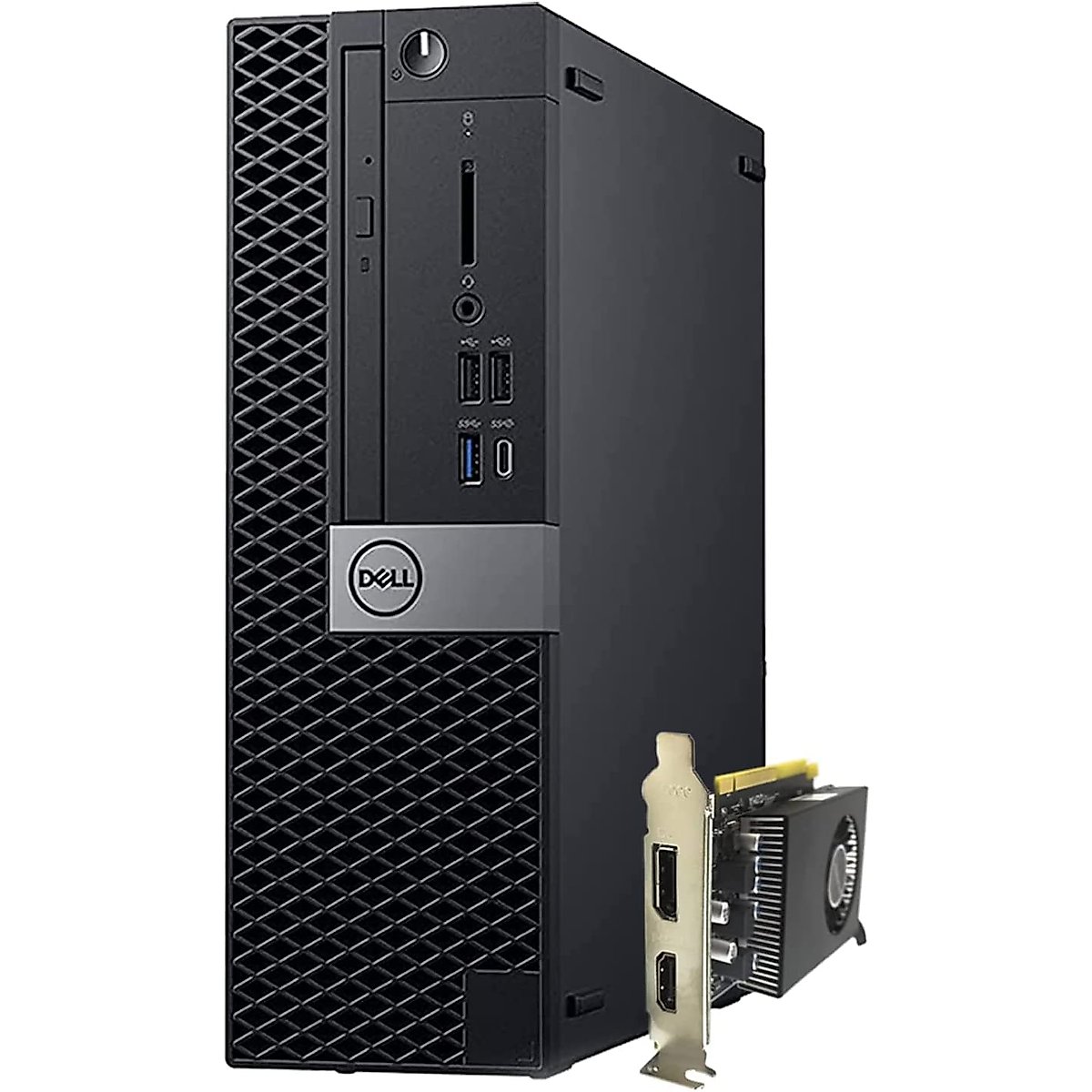 Dell Video Editing CAD OptiPlex 3040 Desktop Computer PC, Intel Core i7-6500, 3.2 GHz Processor, 16GB RAM, 480GB SSD (Fast Boot) + 2TB HDD, Graphics RX-550 4GB DDR5, WiFi, Windows 10 Pro (Renewed)