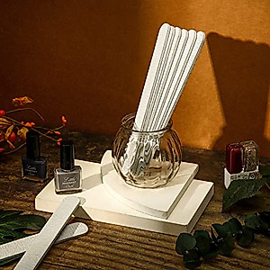 100 Pcs Grit Nail Buffers Files 100/180 Emery Board Double Sided Manicure Pedicure Tool Nail Buffering Files Fingernail Files for Women Men Nails Home Salon Supplies