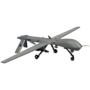 NUOTIE MQ-1B Predator Drone 1/72 Metal Airplane Model Kits with Stand CAFB 432nd Wing DieCast Alloy Fighter Model Pre-Build Military Aircraft Collection for Display or Gift