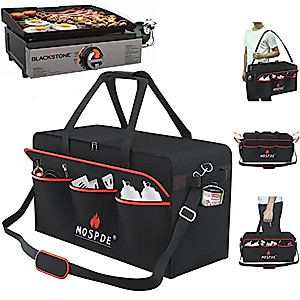 17 Inch Griddle Carry Bag for Blackstone 1971 17 Inch Grill Table Top Griddle Without Hood Lid, Fits Blackstone 17" Grill Griddle with Grill Cover Carrying Bag