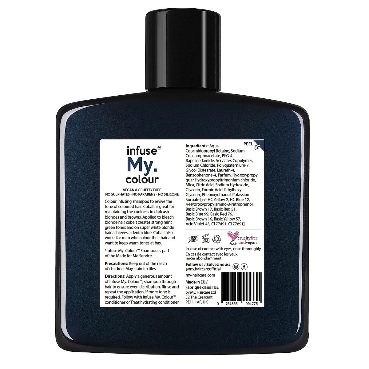 infuse my. colour Cobalt Shampoo Unisex 8.5 oz