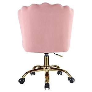 Acme Furniture Moyle Office Chair, Gold