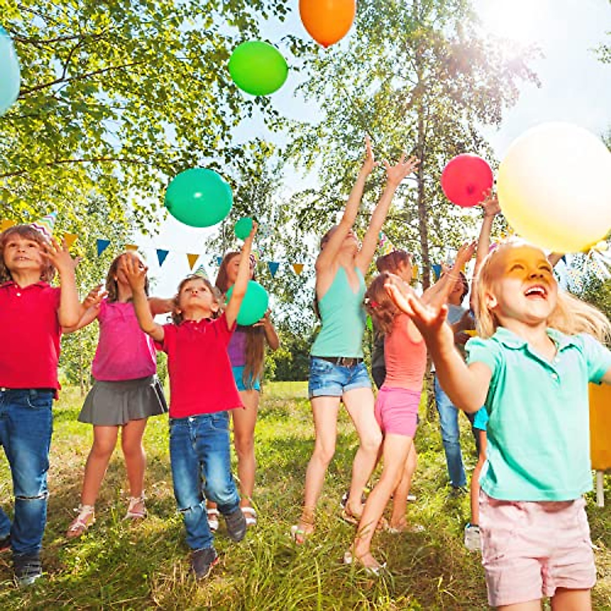 Mr. Pen 54 Pack Assorted Color Latex Party Balloons 12"