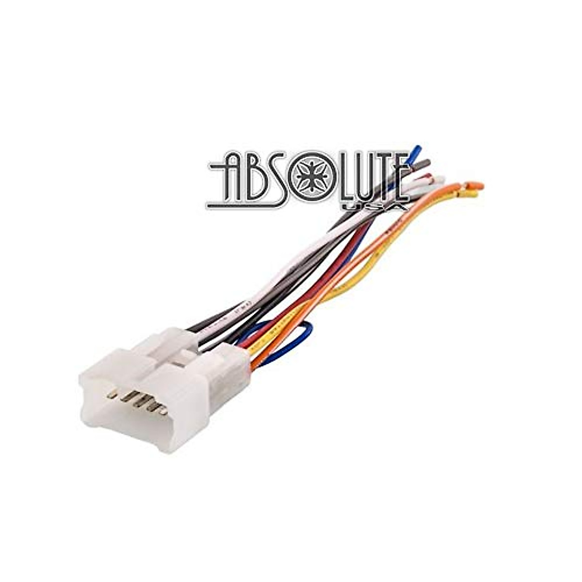 Absolute USA ABS99-8204 Toyota Corolla 2003 2004 2005 2006 2007 2008 Single DIN Stereo Harness Radio Install Dash Kit