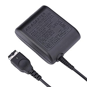 AC Adapter for Gameboy, NDS Connection Charger Adapter for SP, Reverse Circuit Protection Lightweight Portable for GBA for Gameboy Game Console Travel