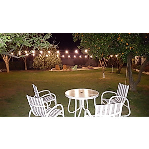 Shatterproof & Waterproof S14 String Light Bulbs-Equivalent to 10 W, S14 led Bulb fits for Commercial Outdoor Patio Garden Vintage Lights, E26 Base 2200K CRI>90,70LM,Warm White(15 Pack)