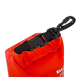 Breakwater Supply™ Waterproof Marine First Aid Kit Boat Safety Tool Kit, 100 Piece AFAK Emergency Supplies in Dry Bag, IFAK Trauma Kit for Kayaking, Jet Ski, Fishing, Surfing, Sailing, Canoeing (Red)