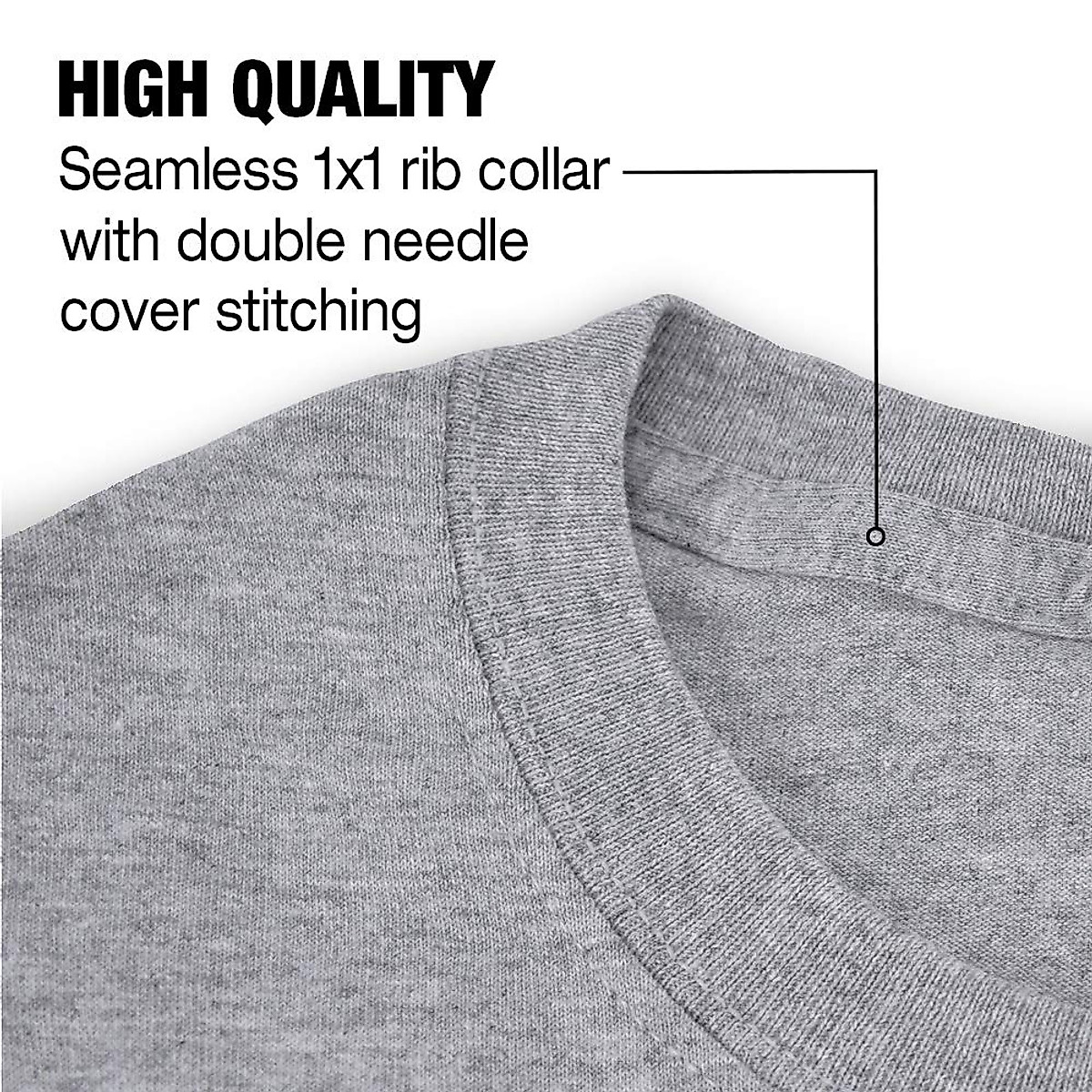 Emporia State University Official State Shape Unisex Adult Heather T Shirt,Charcoal Heather, X-Large