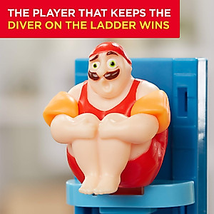 Hasbro Gaming Hot Tub High Dive Game with Bubbles for Kids Board Game for Boys and Girls Ages 4 and Up