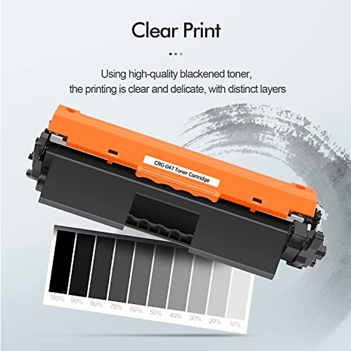 CYMBAINK Compatible 047 Black Toner Cartridge Replacement for Canon 047 ImageCLASS LBP113W MF113W MF110/LBP110 Series, i-SENSYS LBP113W MF113W MF110/LBP110 Series Printer (Black, 1 Pack)