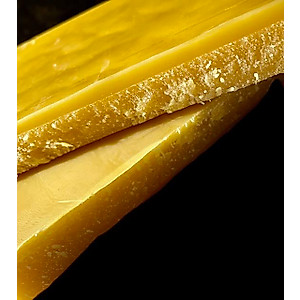 100% Pure Yellow Beeswax Tea Light Candles, Organic, Pure and Natural, Hand Poured and Hand Crafted, gift set ready (Metal, 6ct)