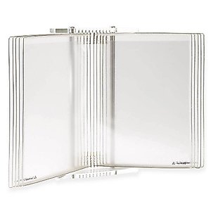 Tarifold Crystal Desk Display Unit, 10 Display Pockets, Letter-Size (CD271)