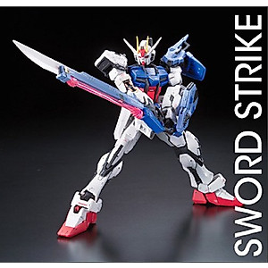 Bandai Hobby RG #6 Skygrasper with Launcher/Sword Pack Gudnam Seed Model Kit (1/144 Scale)