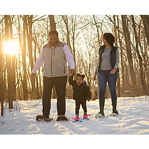 Redfeather Snowshoes Women's Pace 25 SV2 Kit with Trekking Poles - Powder Coated Aircraft Aluminum - Made in The USA