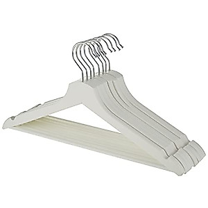 IKEA Hanger Wood Clothes Coat (8 Pack) White Bumerang