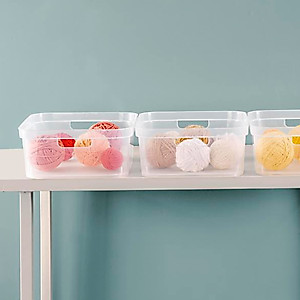 Sterilite BIN Storage Clear Short 13248608