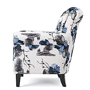 Christopher Knight Home Roseville Fabric Club Chair, Floral Print