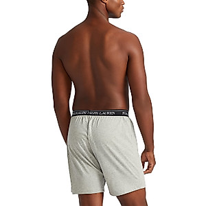 POLO RALPH LAUREN Classic Fit w/Wicking 3-Pack Knit Boxers Andover Heather/Madison Heather/Black SM