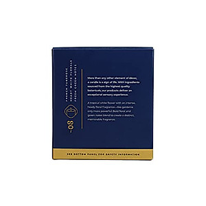 Trapp - No. 8 Fresh Cut Tuberose - 7 oz. Signature Candle - Aromatic Home Fragrance with Floral Scent of French Tuberose, Heady White Florals, & Fresh Green Notes Notes - Petrolatum Wax