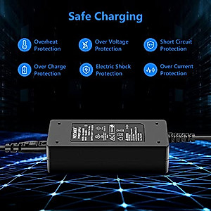 Neewer AC 100-240V to DC 12V 5A 60W Power Supply Adapter with 6.5 feet/2 Meters Power Cable Compatible with 660 960 LED Video Light and Max. 12V 5A 60W Ring Light, UL Listed (US Plug)