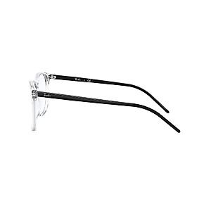 Ray-Ban RX5387 Square Prescription Eyeglass Frames, Transparent/Demo Lens, 54 mm