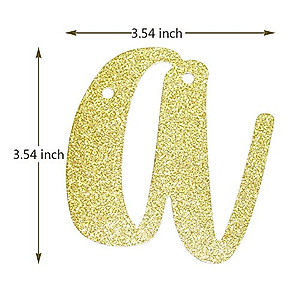 28 Years Blessed Banner, Funny Gold Glitter Sign for 28th Birthday/Wedding Anniversary Party Supplies Props