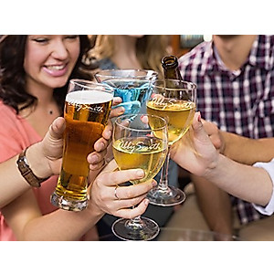 The Fairy Godmother Engraved 18 oz Wine Glass