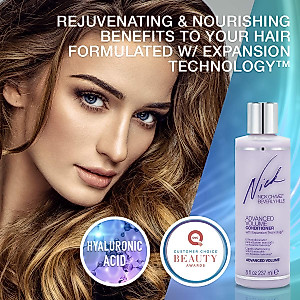 Nick Chavez Beverly Hills Premium Advanced Volume Conditioner with Expansion Technology® - Scalp and Hair Care - Volumizing Conditioner - 8 Oz
